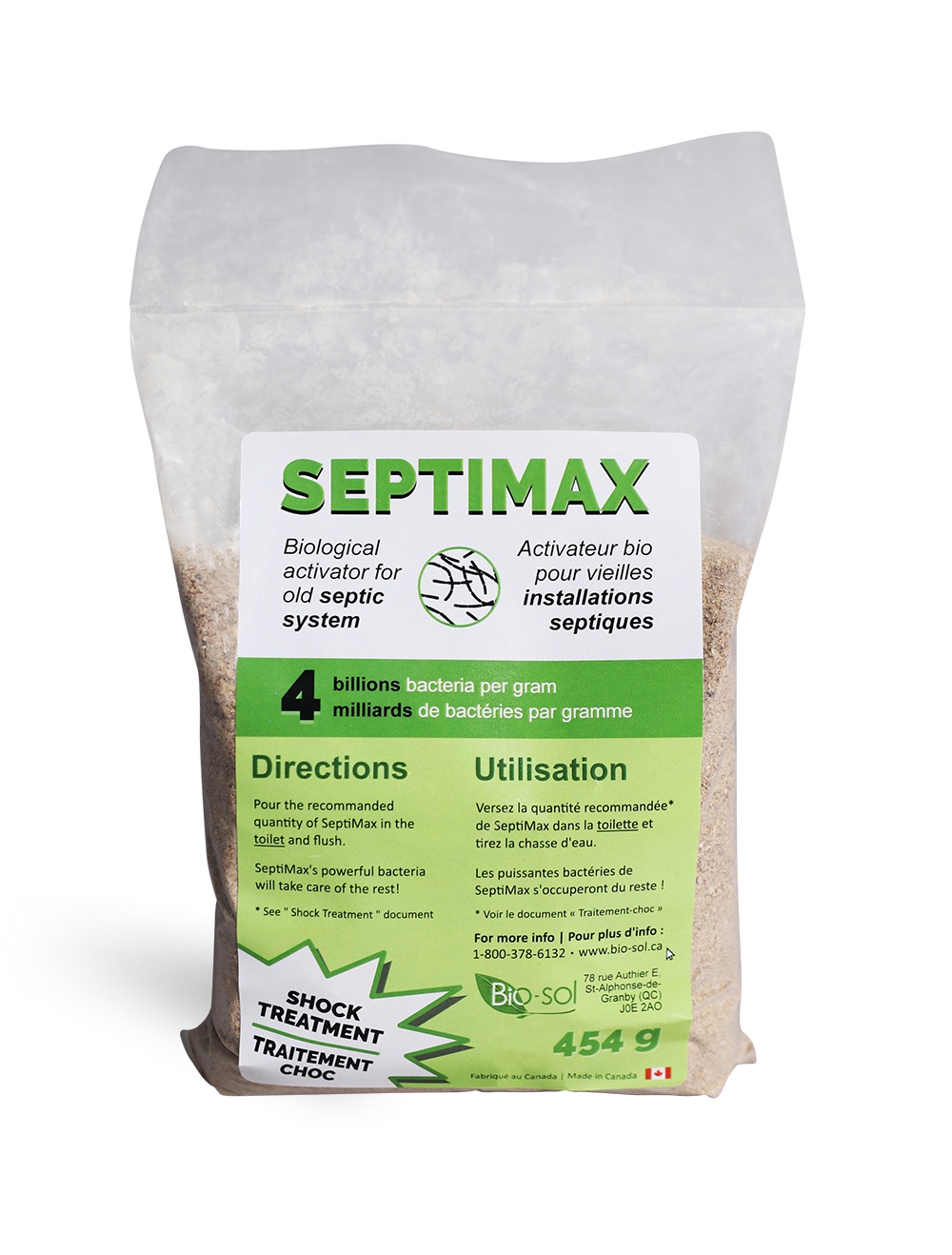 SeptiMax | High Concentration Dry Bacteria for Septic Treatment