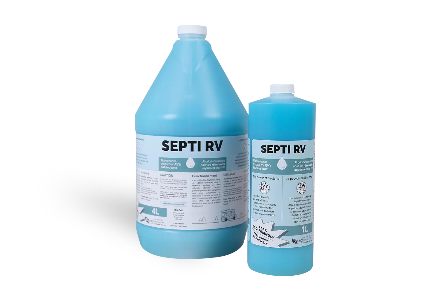 Septi RV | Liquid Bio-additive for RV Holding Tanks