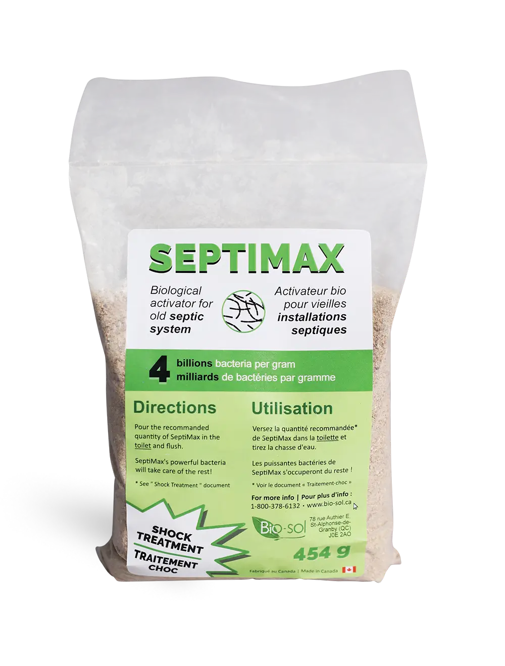 SeptiMax | High Concentration Dry Bacteria for Septic Treatment